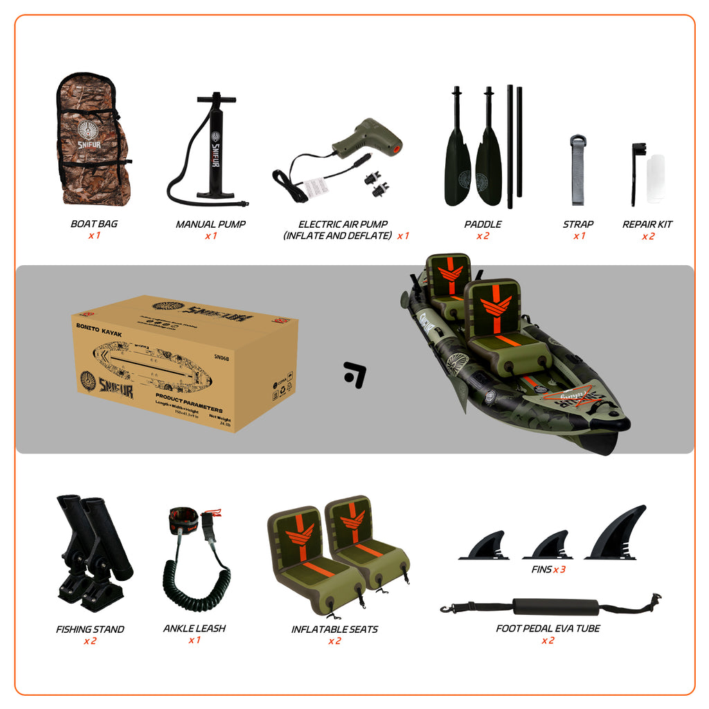 Bonito Multi-Purpose Inflatable Boards – Silent North